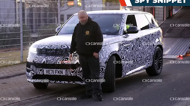 2022 Range Rover Sport spy shots reveal new details - CarWale