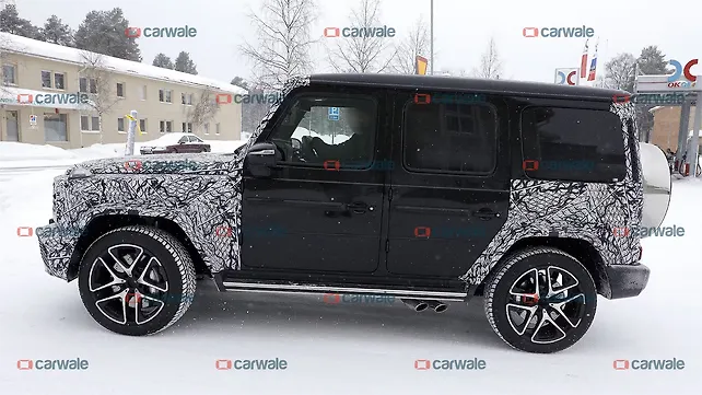 Mercedes-Benz G63 AMG facelift spotted testing - CarWale