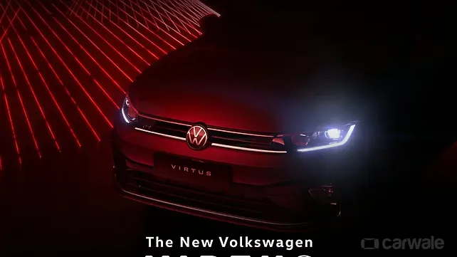 New Volkswagen Virtus teased again; to be unveiled next week - CarWale