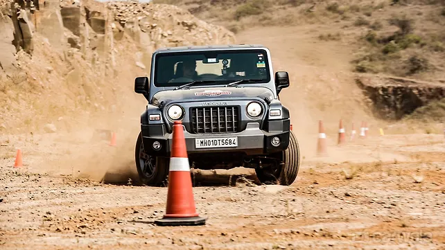 Mahindra Thar 4X4 Diesel MT: 2021 CarWale Off-Road Day - CarWale