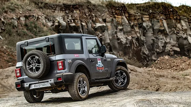 Mahindra Thar 4X4 Diesel MT: 2021 CarWale Off-Road Day - CarWale