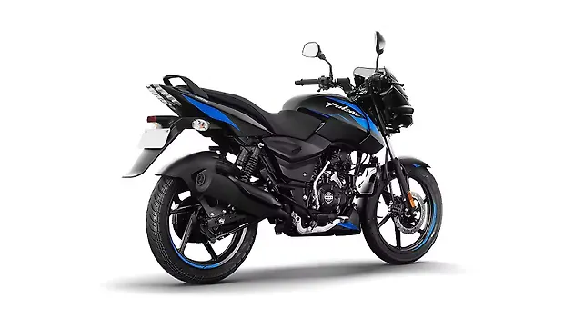 Bajaj Pulsar 125 Rear Three-Quarter Image - BikeWale