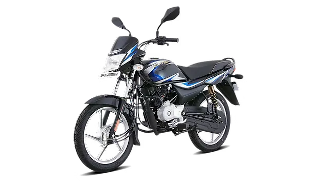 Bajaj Platina 100 Left Front Three Quarter Image - BikeWale