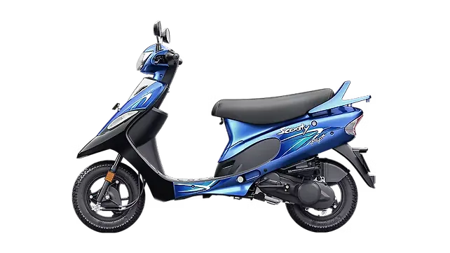TVS Scooty Pep Plus Right Rear Three Quarter Image - BikeWale