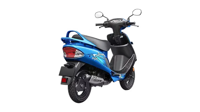 TVS Scooty Pep Plus Right Rear Three Quarter Image - BikeWale