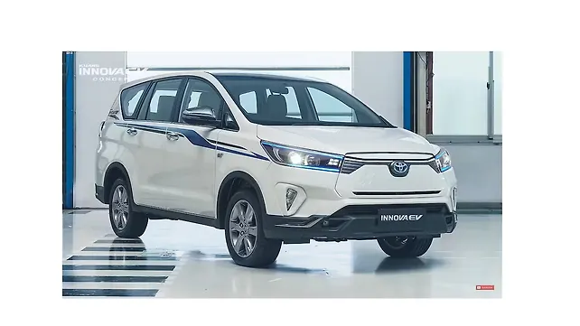 New Toyota Innova EV concept unveiled - CarWale