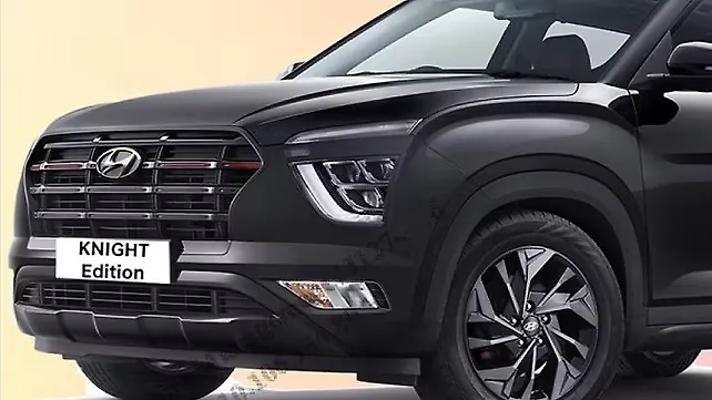 New Hyundai Creta Knight Edition prices start at Rs 13.35 lakh - CarWale