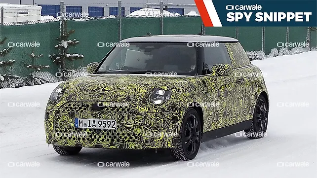 Final ICE-powered Mini Cooper facelift begins testing - CarWale