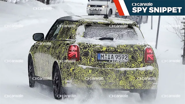 Final ICE-powered Mini Cooper facelift begins testing - CarWale