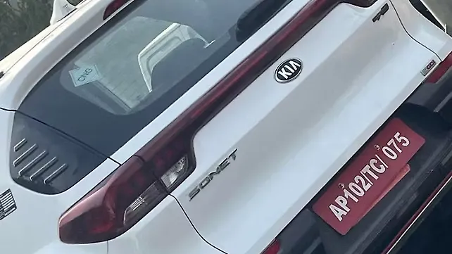 Is this the Kia Sonet CNG on test? - CarWale