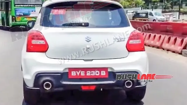 Maruti Swift Sport begins testing in India - CarWale