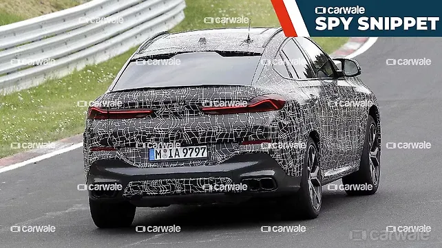 2023 BMW X6 spotted testing at the Green Hell - CarWale