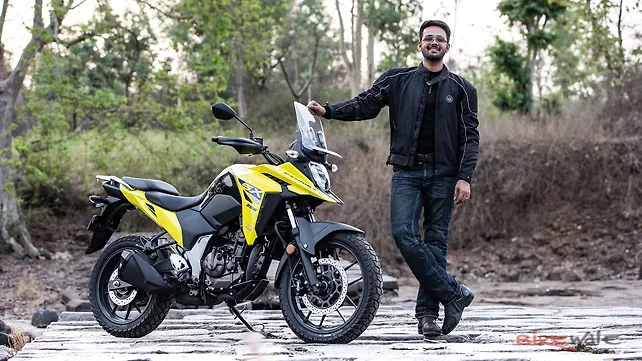 Suzuki V-Strom SX 360 view - BikeWale
