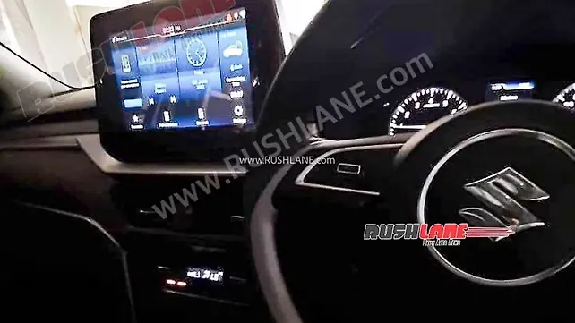 New Maruti Brezza interior spied; electric sunroof confirmed - CarWale