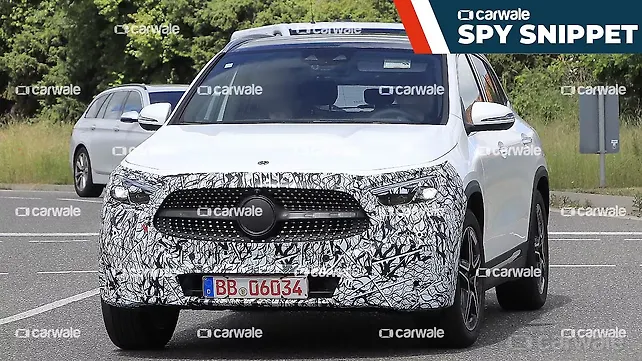India-bound Mercedes-Benz GLA facelift spotted - CarWale
