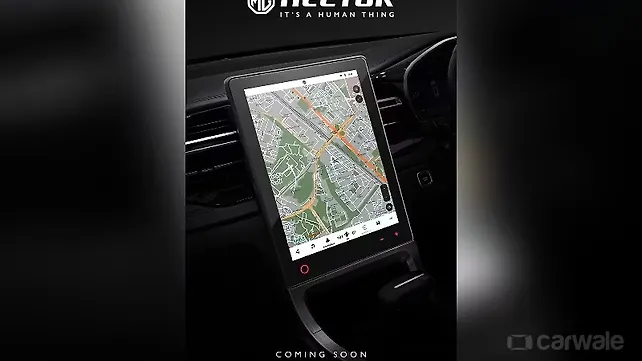 New 2022 MG Hector teased; to get 14-inch vertical touchscreen ...
