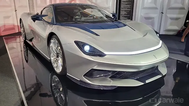Pininfarina Battista showcased at MADE inauguration - CarWale
