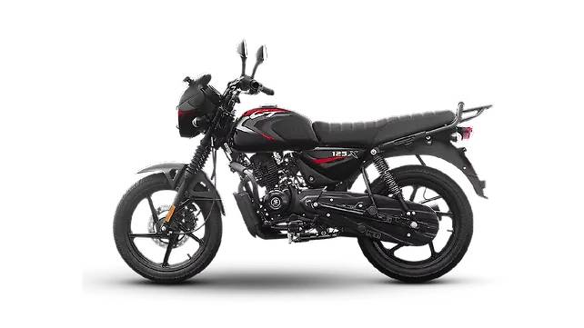 Bajaj CT 125X Right Front Three Quarter Image - BikeWale