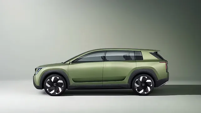 Skoda Vision 7S concept car previews the new design language - CarWale