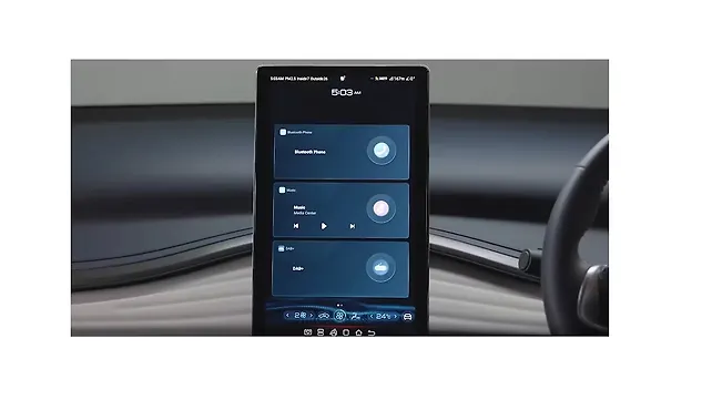 BYD Atto 3 teased again; gets rotating touchscreen infotainment system ...