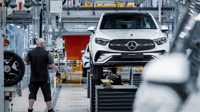 India-bound new Mercedes-Benz GLC production commenced in Germany - CarWale