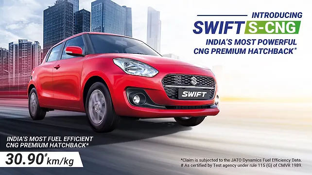 Maruti Swift S-CNG — India’s most powerful CNG premium hatchback is now ...