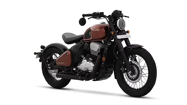 Jawa 42 Bobber Engine Crash Guard Image - BikeWale