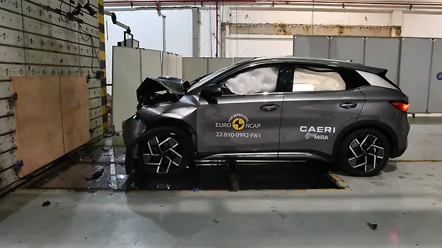 BYD Atto 3 receives five stars in the Euro NCAP crash test | CarTrade