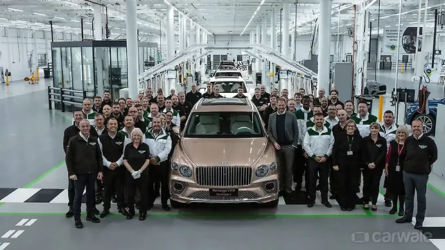 Bentley Bentayga EWB production commences in Crewe - CarWale