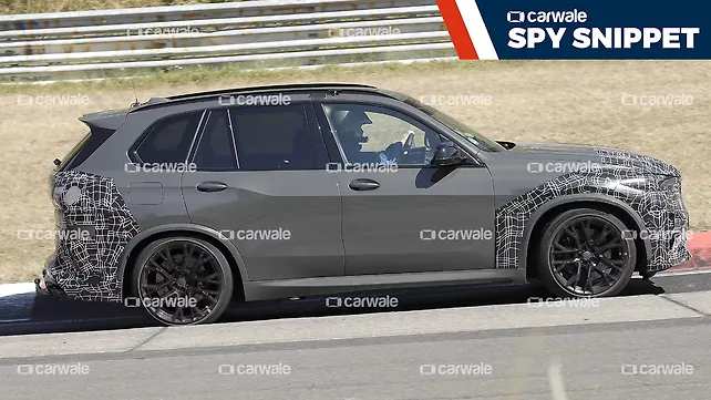 BMW X5 M and X6 M facelifts take on the Nurburgring testing - CarWale