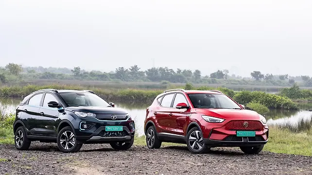 Tata Nexon EV Max vs MG ZS EV — Real-World Performance and Range - CarWale