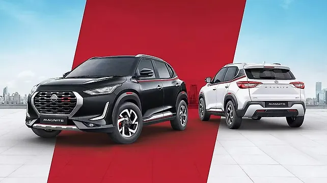 India-made Nissan Magnite Red Edition launched in South Africa - CarWale