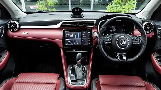MG Astor Sharp variant now gets Sangria Red interior - CarWale