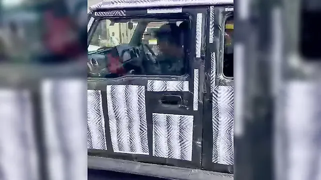 Maruti Jimny five-door spotted; reveals new details - CarWale