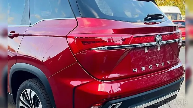 2023 MG Hector facelift exterior design leaked - CarWale