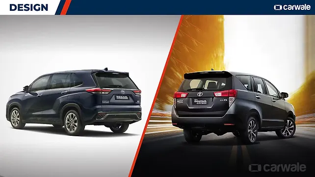 Toyota Innova Hycross vs Innova Crysta - CarWale
