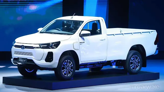 Toyota unveils Hilux electric concept - CarWale