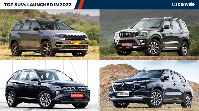 Top 5 SUVs launched in India in 2022 - CarWale