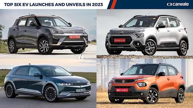 Top 6 EV launches and unveils in 2023 - CarWale
