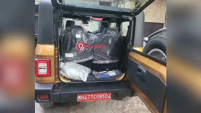 Mahindra Thar 4x2 latest leaks; new colour and specs revealed - CarWale