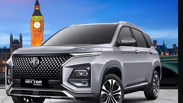 MG Hector Plus revealed; to be offered in 9 trim levels - CarWale