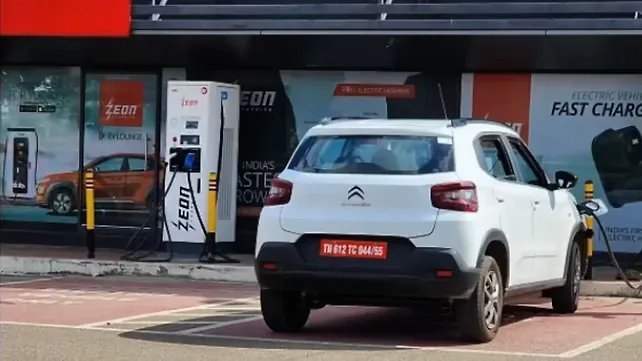 Citroen eC3 production-ready mule spied; likely to debut this month ...