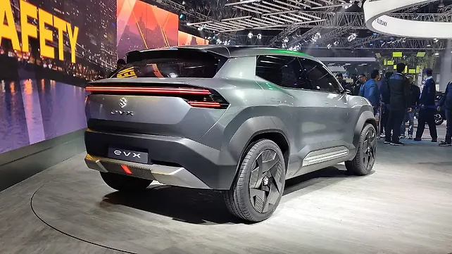 Maruti unveils eVX electric concept SUV at the Auto Expo 2023 - CarWale