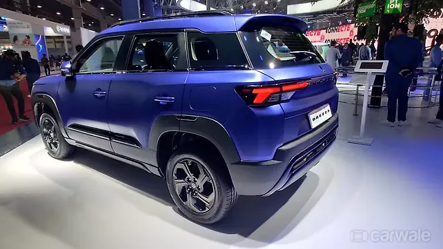 Maruti Brezza CNG showcased at Auto Expo 2023 - CarWale