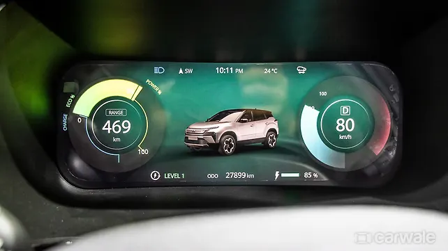 Tata Harrier EV unveiled – Now in pictures - CarWale