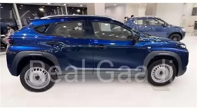 Maruti Fronx base variant arrives at dealerships ahead of launch - CarWale