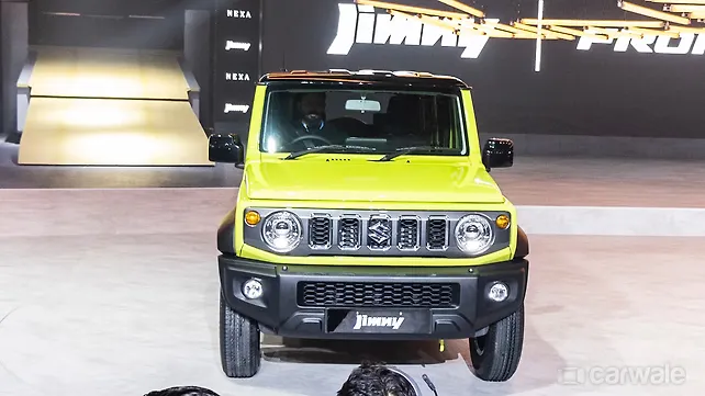Maruti Jimny Alpha 1.5 Petrol Automatic First Look - CarWale