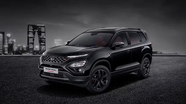 Tata Safari Red Dark Edition - Now in pictures - CarWale