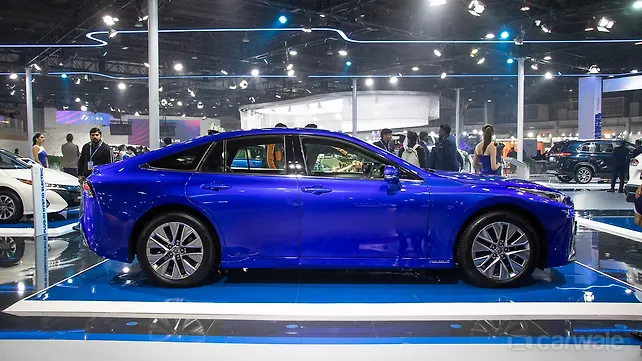 Toyota Mirai Fuel-Cell Vehicle showcased – Now in pictures - CarWale