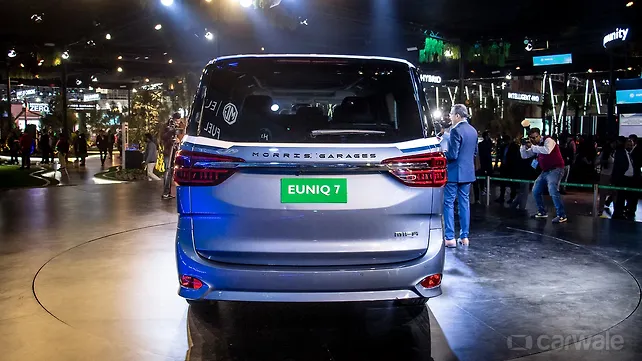 MG Euniq 7 showcased at Auto Expo 2023 – Now in pictures - CarWale